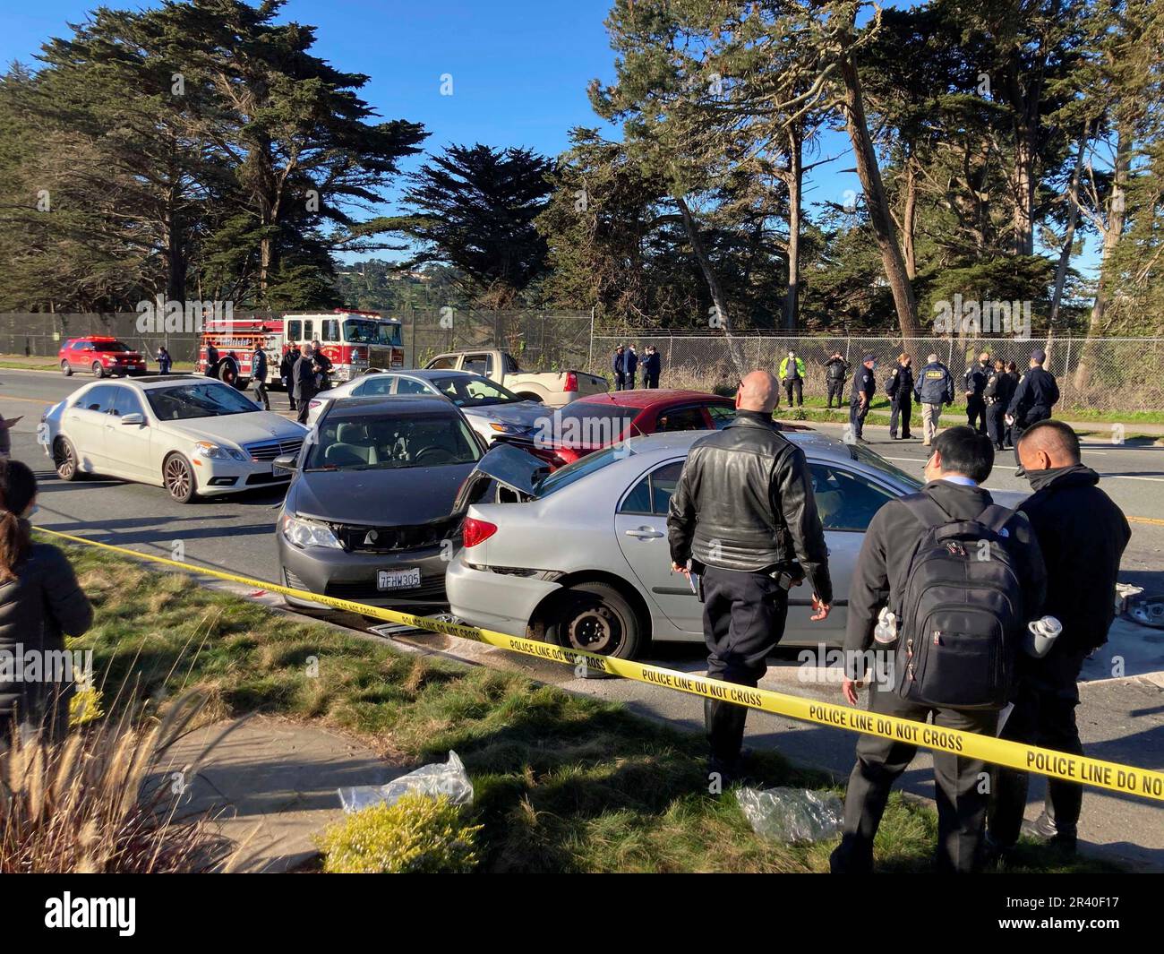 What was initially reported as a five-vehicle collision with critical ...