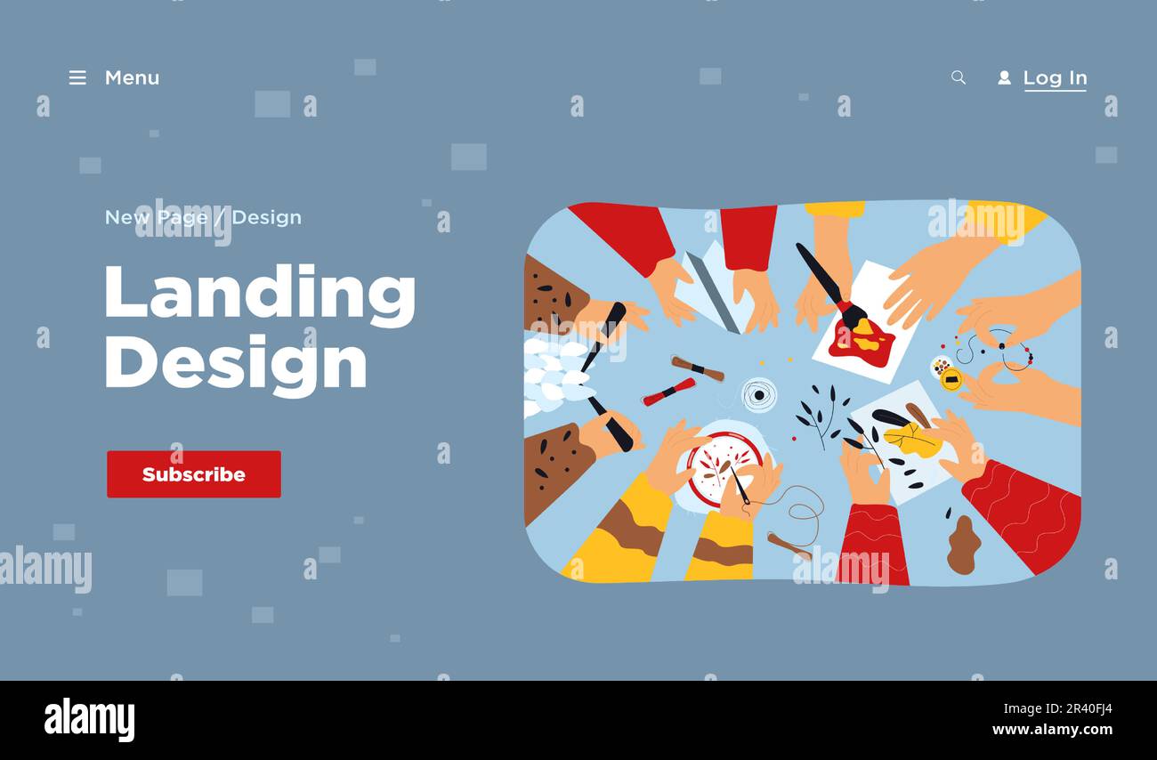 Craft work for kid Stock Vector Images - Alamy