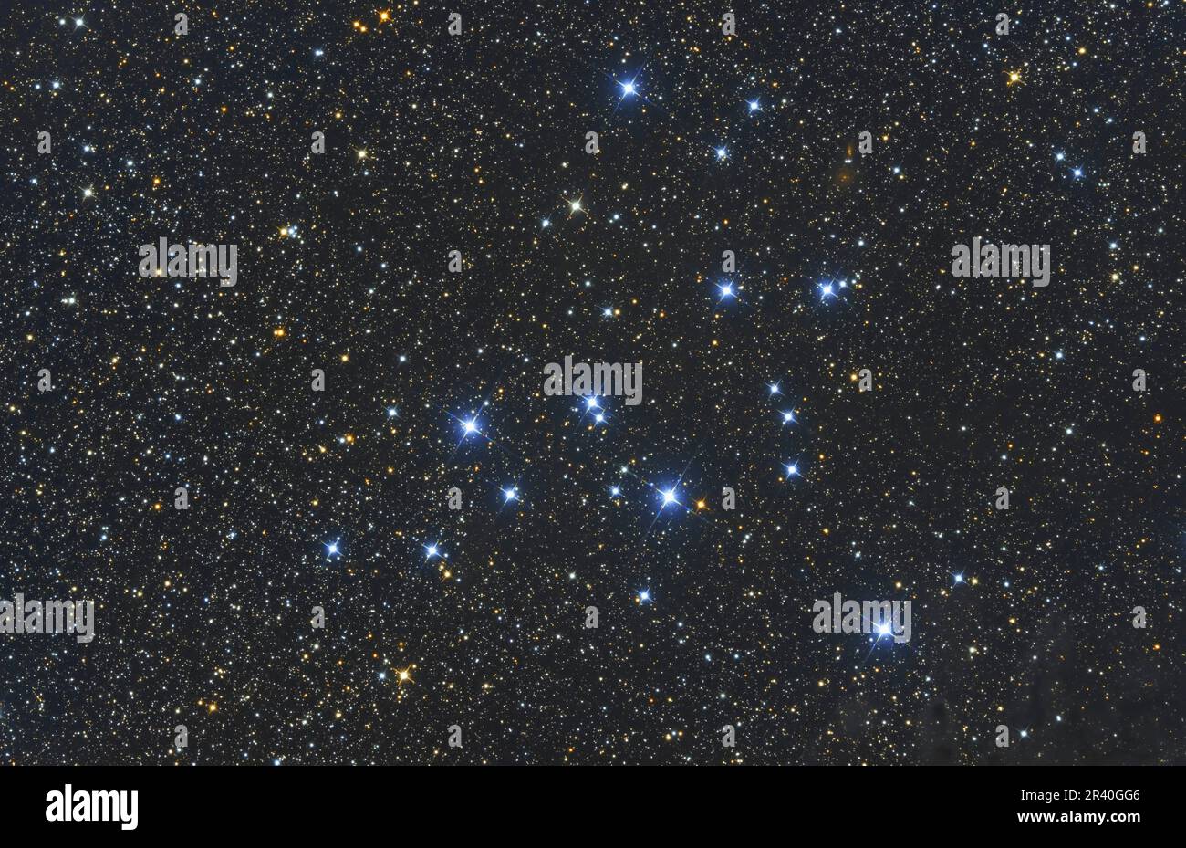 Open cluster Messier 39 in Cygnus Stock Photo - Alamy