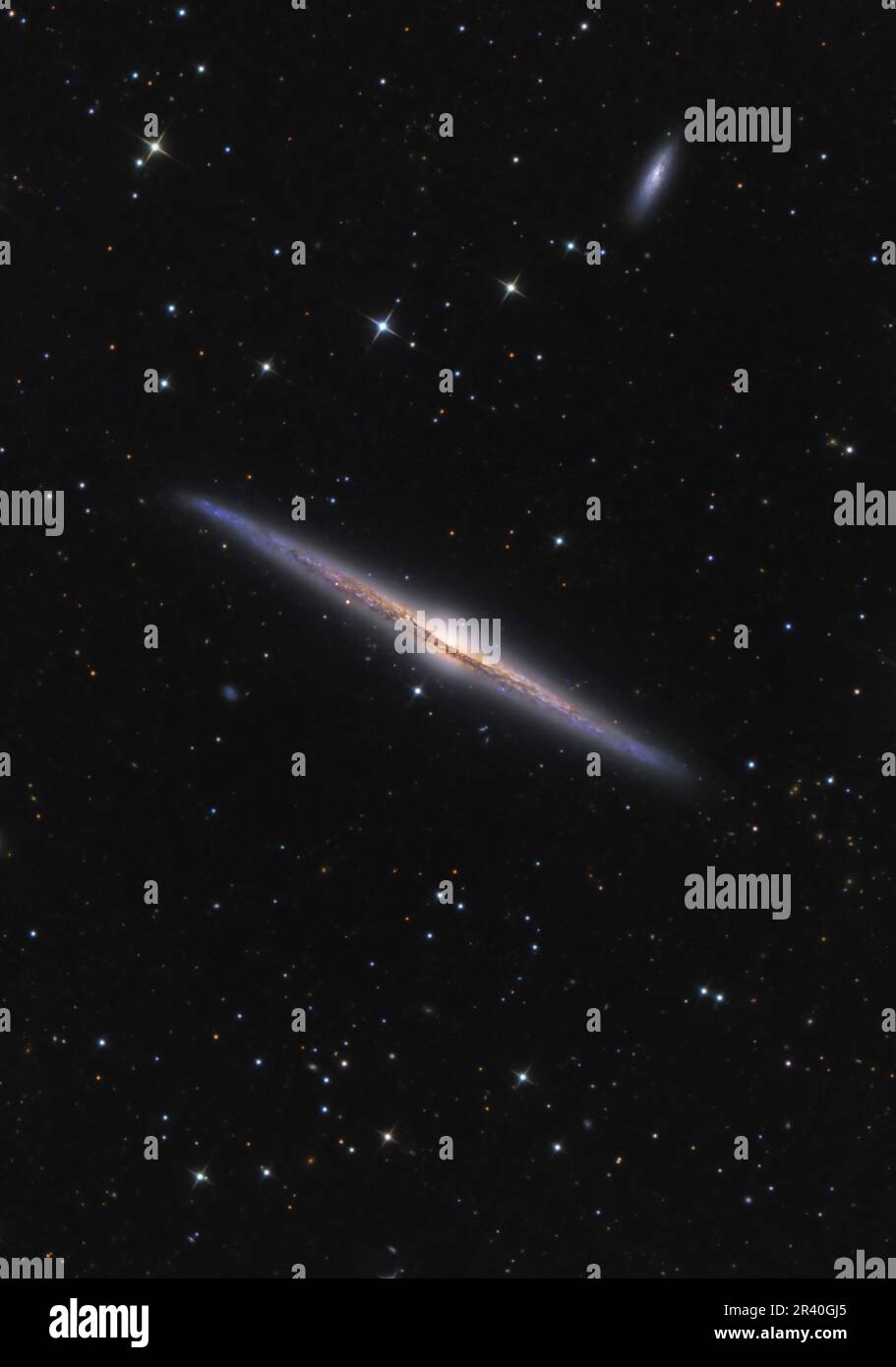 NGC 4565, the Needle Galaxy in Coma Berenices Stock Photo - Alamy