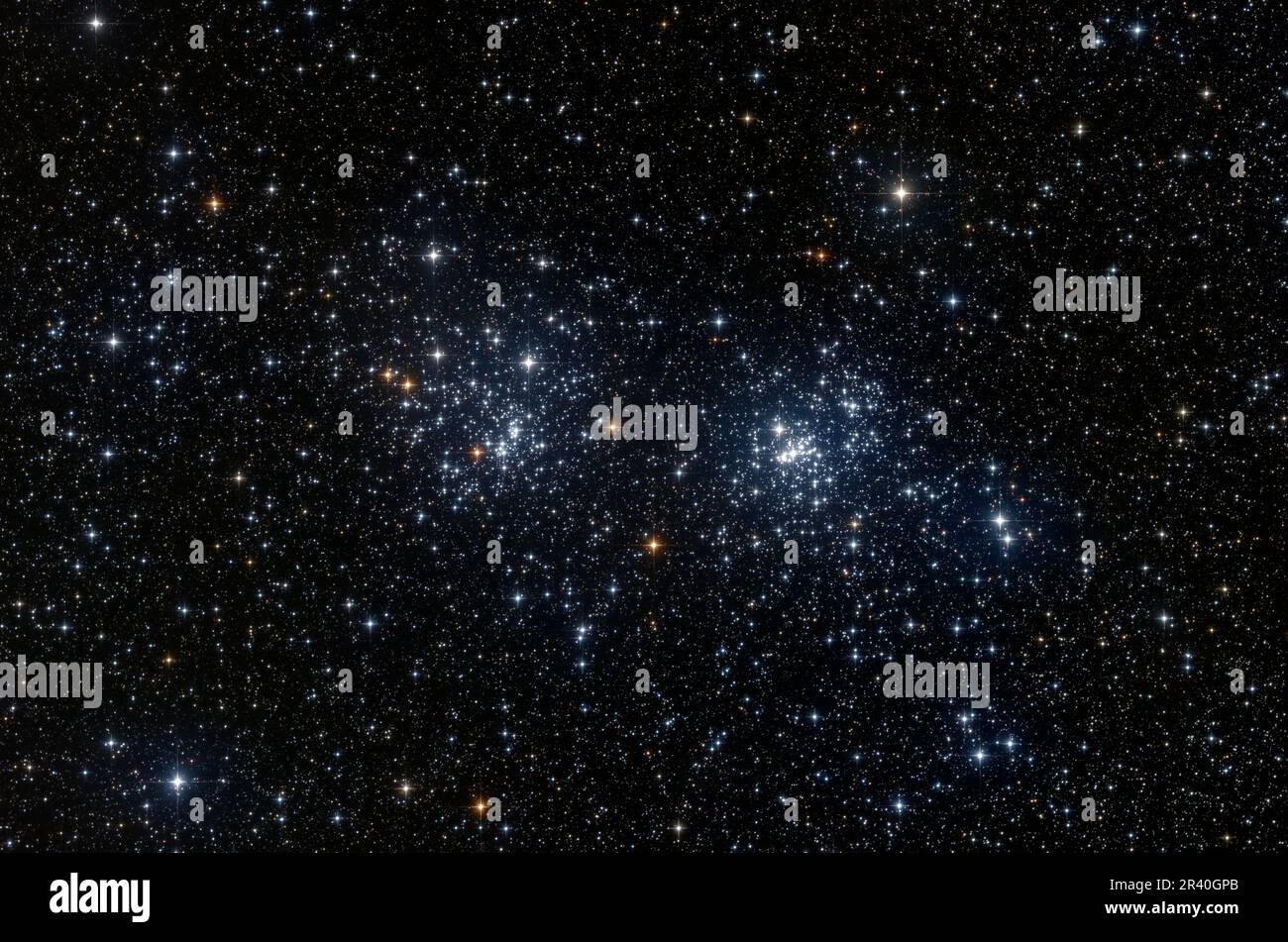 Perseus double cluster hi-res stock photography and images - Alamy