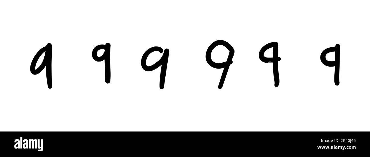 Handwritten simple black english latin Q alphabet letter symbol. Vector ...