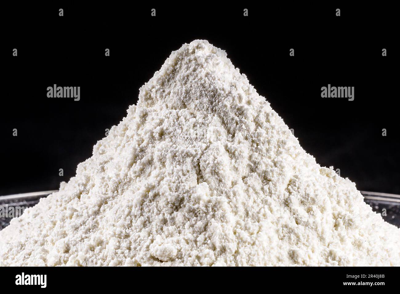 calcium chloride being prepared in the laboratory. Used as in brine for ...