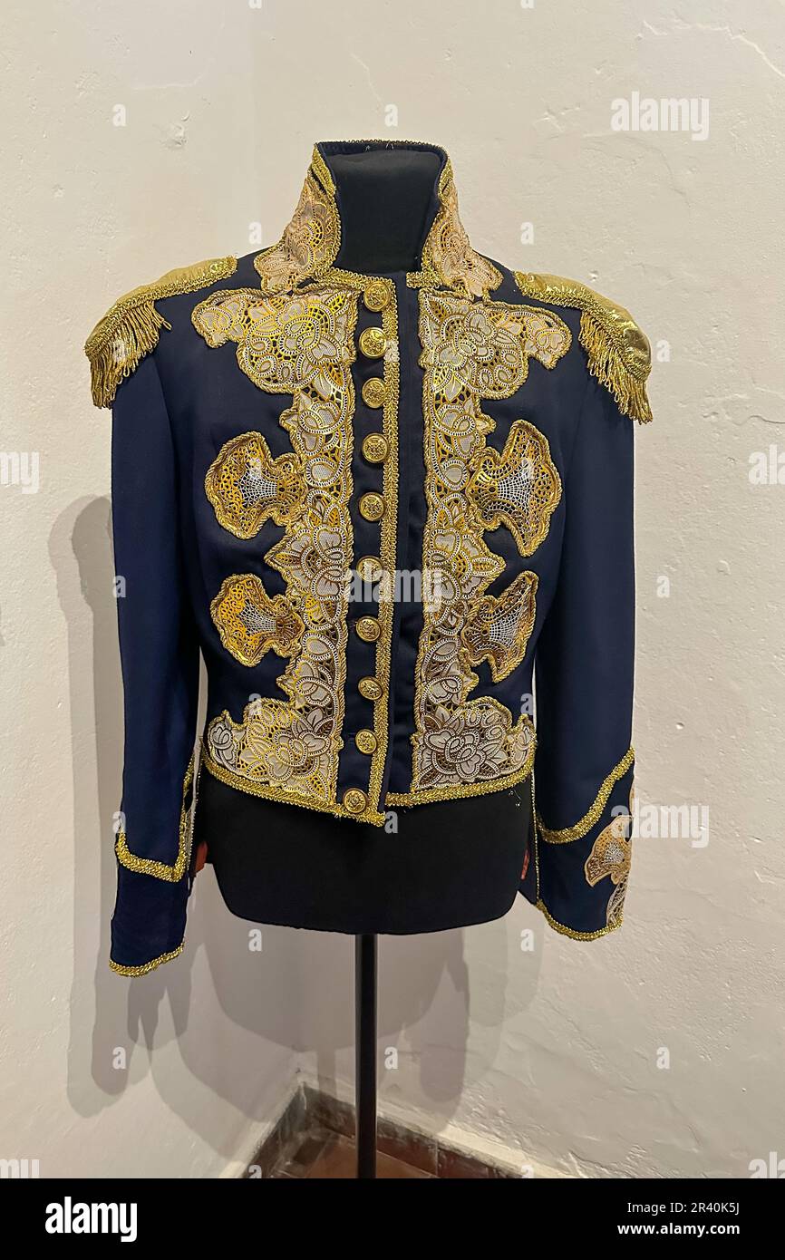 The uniform jacket of Colonel Manual de Olazabal of the Army of the ...