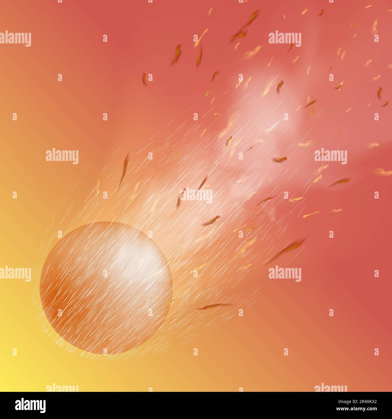 Gases and particles Stock Vector Images - Alamy