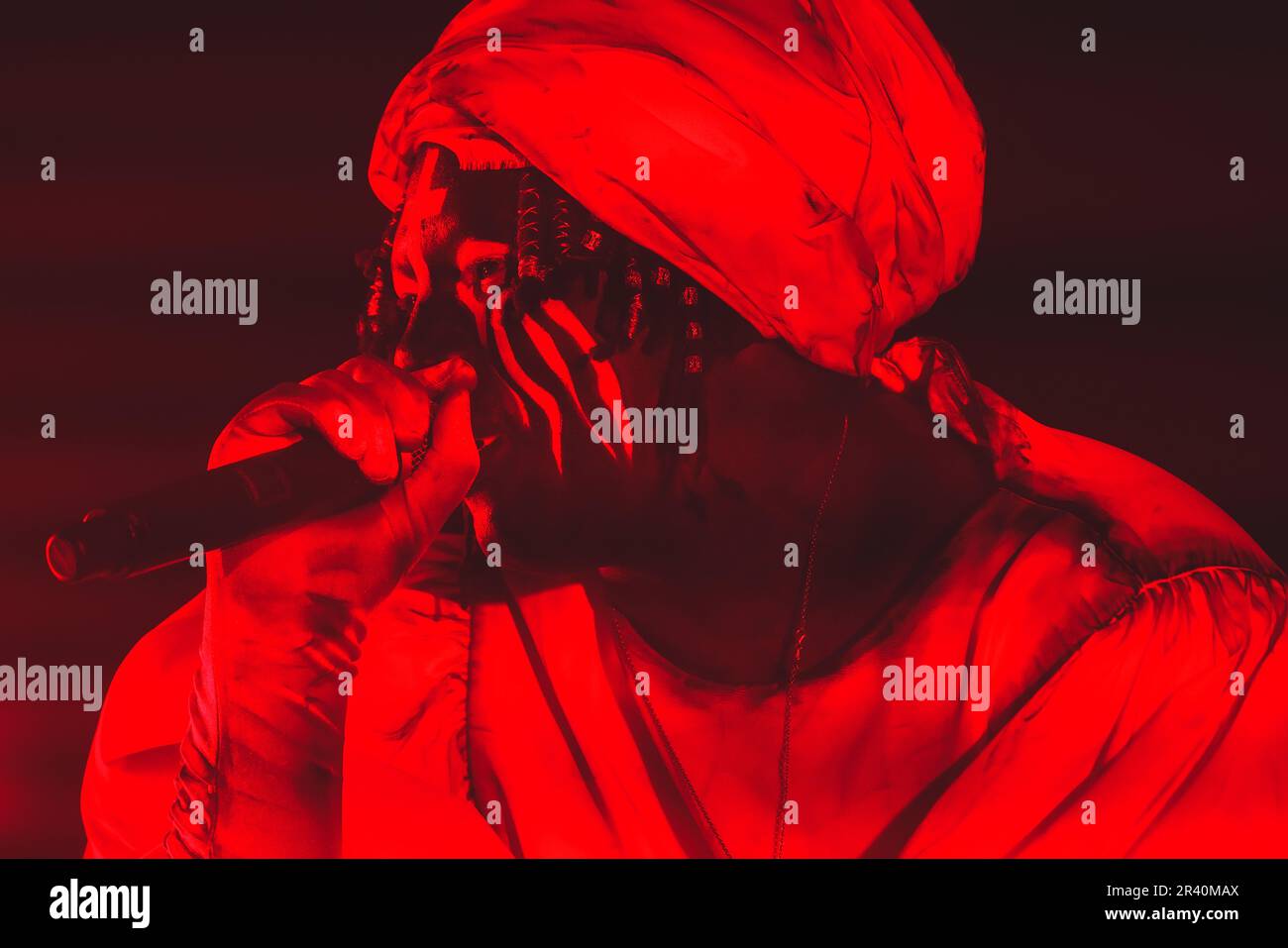 Tilburg, Netherlands. 21st, April 2023. The Zambian-Canadian rapper ...