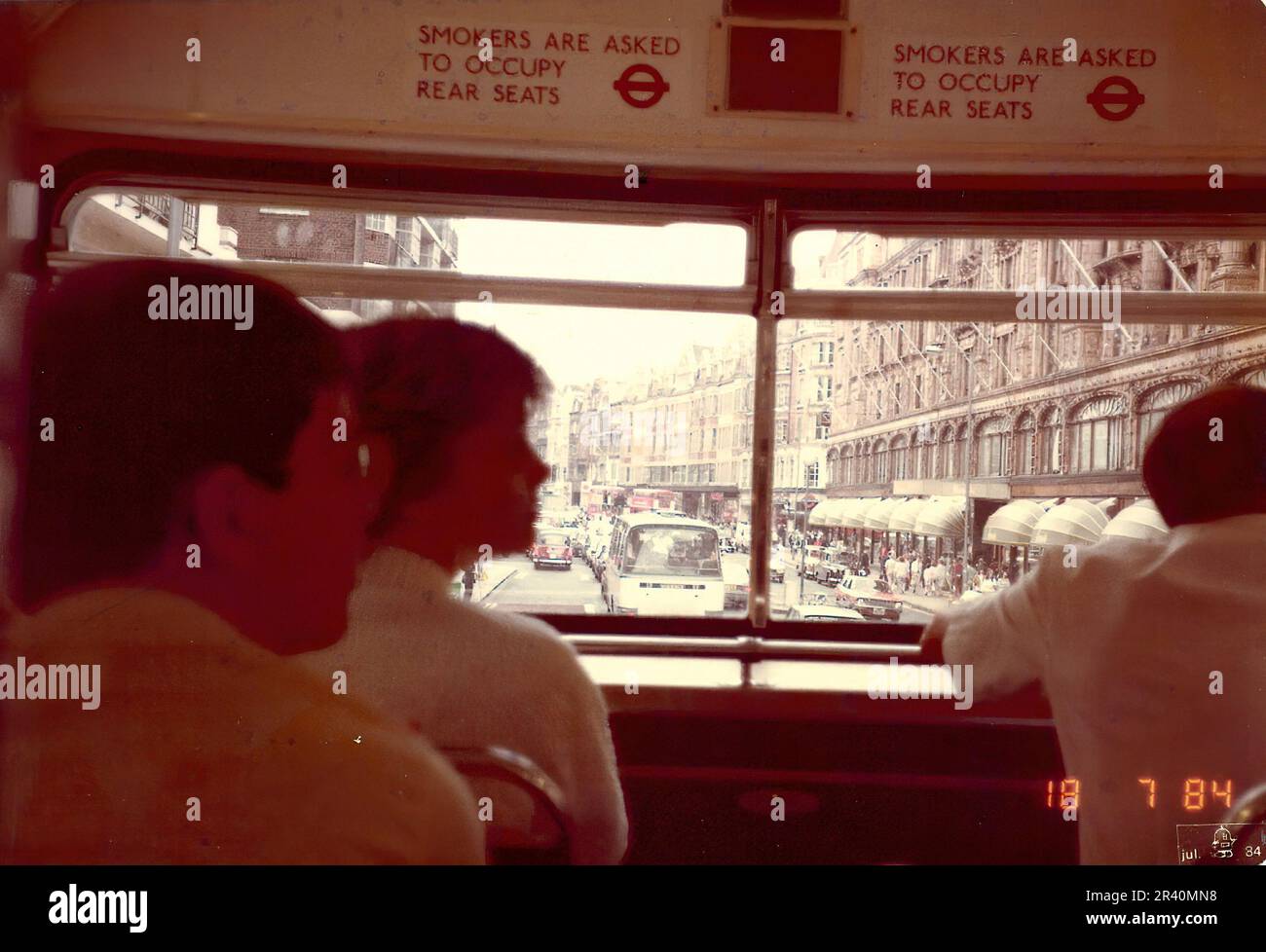 London routemaster 1984 hi-res stock photography and images - Alamy