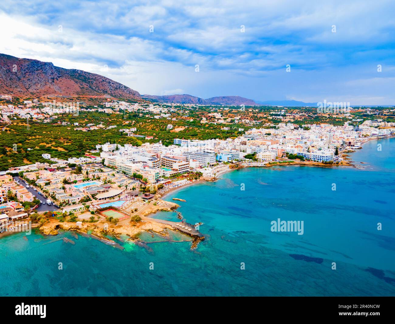 Crete aerial view hi-res stock photography and images - Alamy