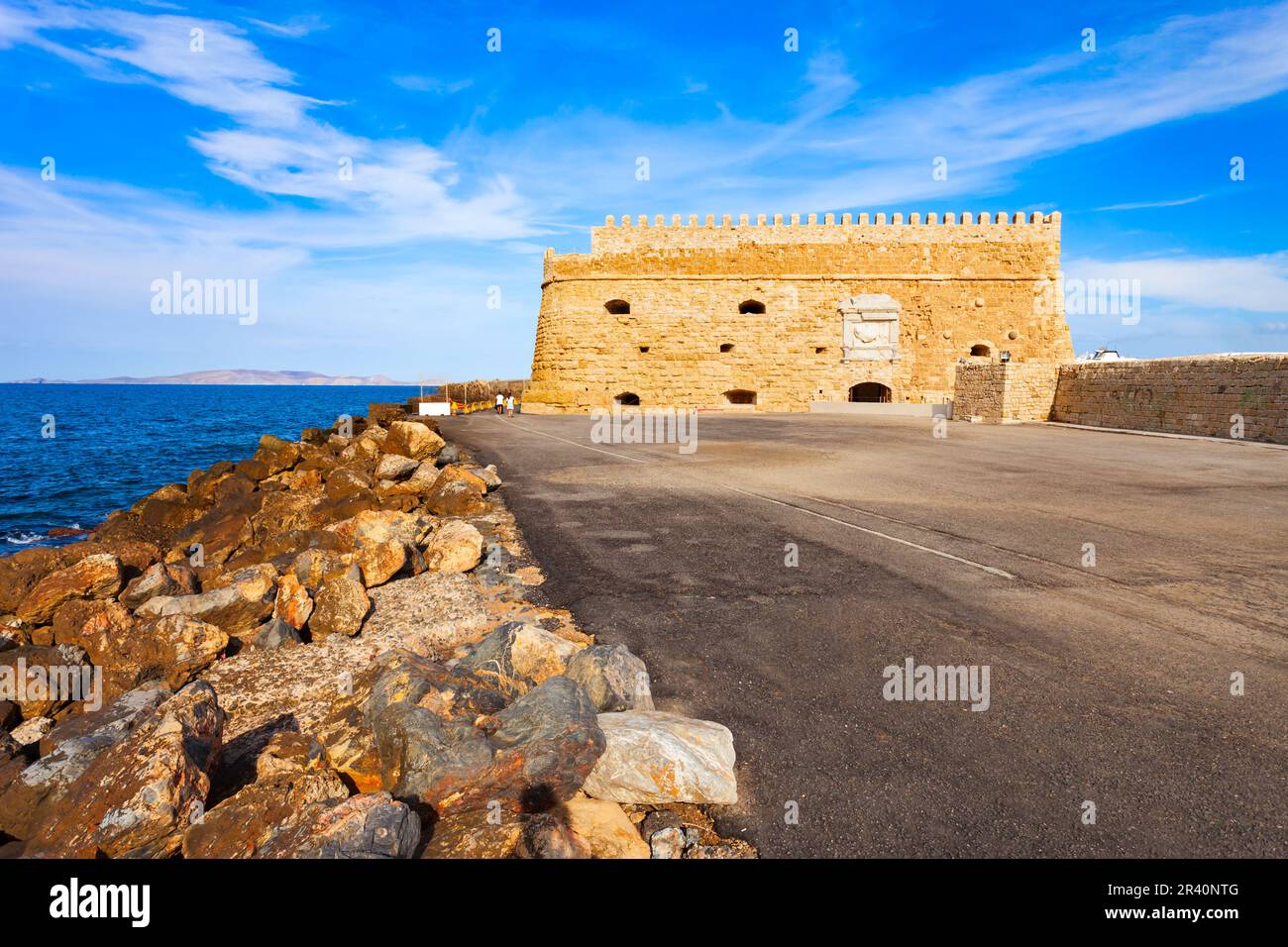 The Koules or Castello a Mare is a fortress at the entrance of the old ...
