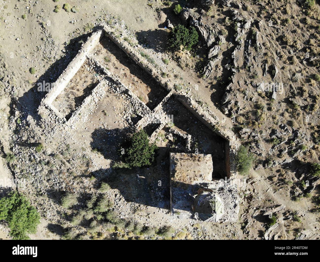 Located in Van, Turkey, Garmravank Monastery was built in the 10th ...