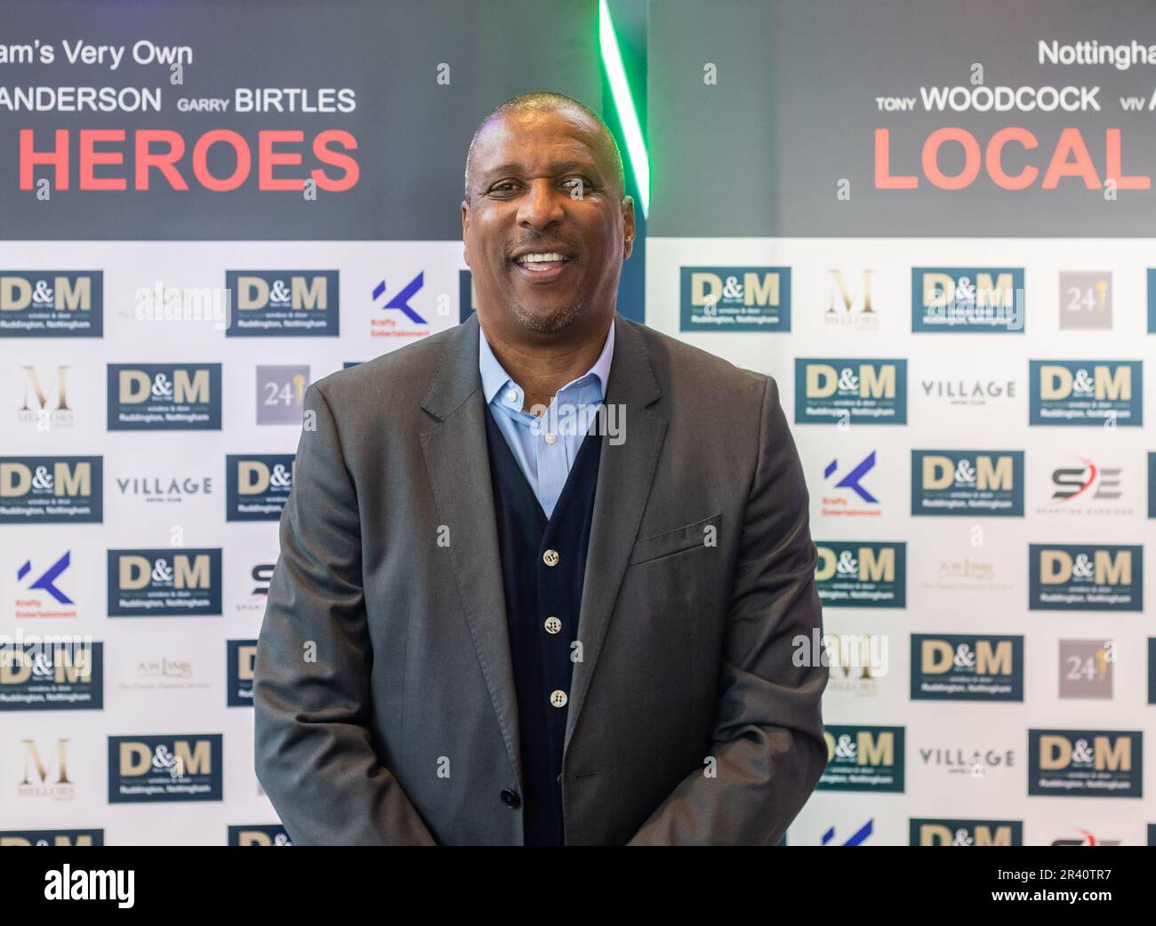 Co-Main star Viv Anderson during the World Premiere of the documentary ...
