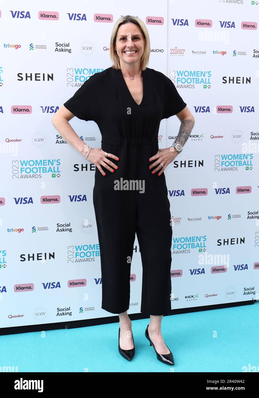 Kelly Jayne Smith arrives for at the SHEIN Women's Football Awards held ...