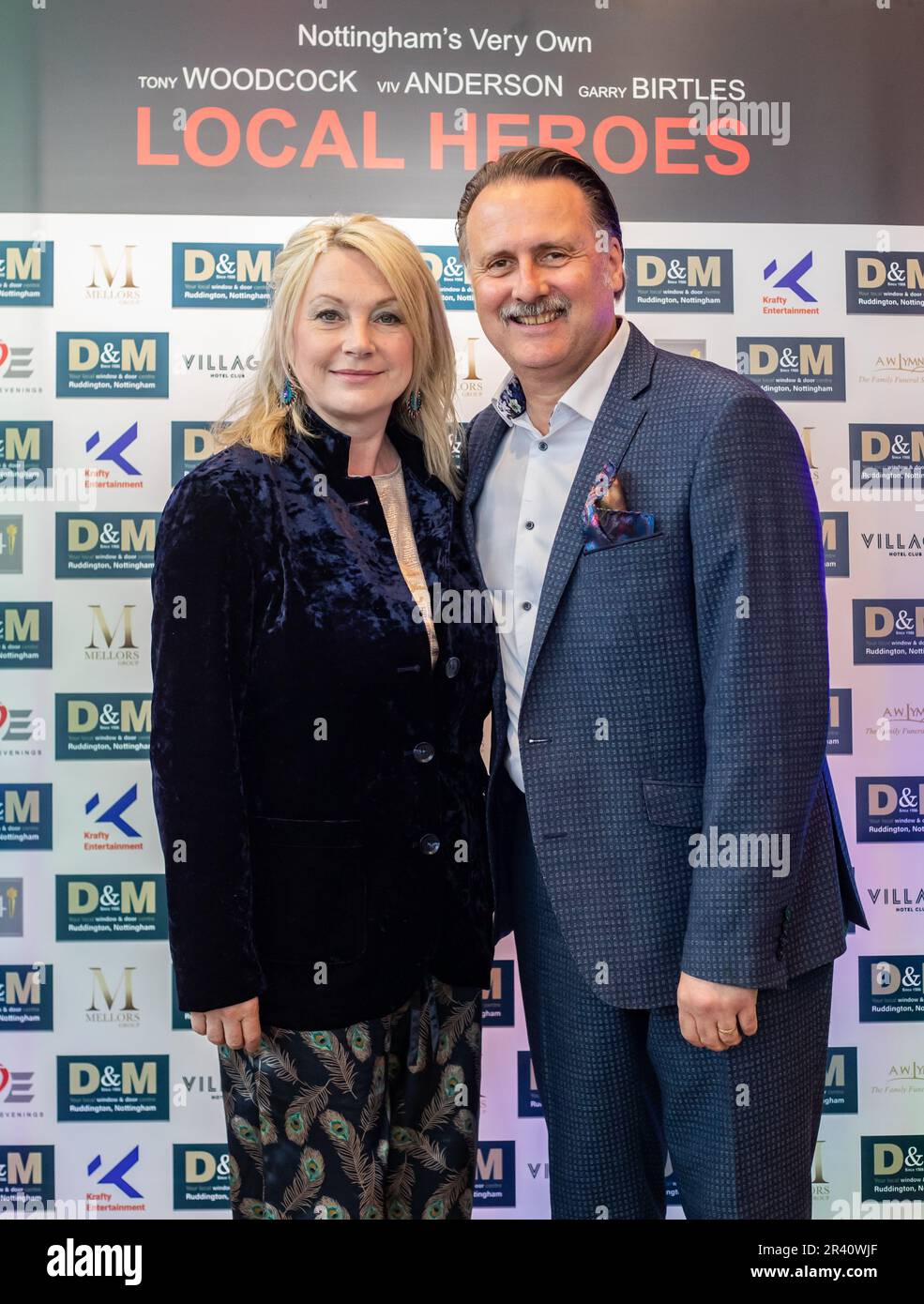 Wendy-Turner Webster and Gary Webster during the World Premiere of the ...