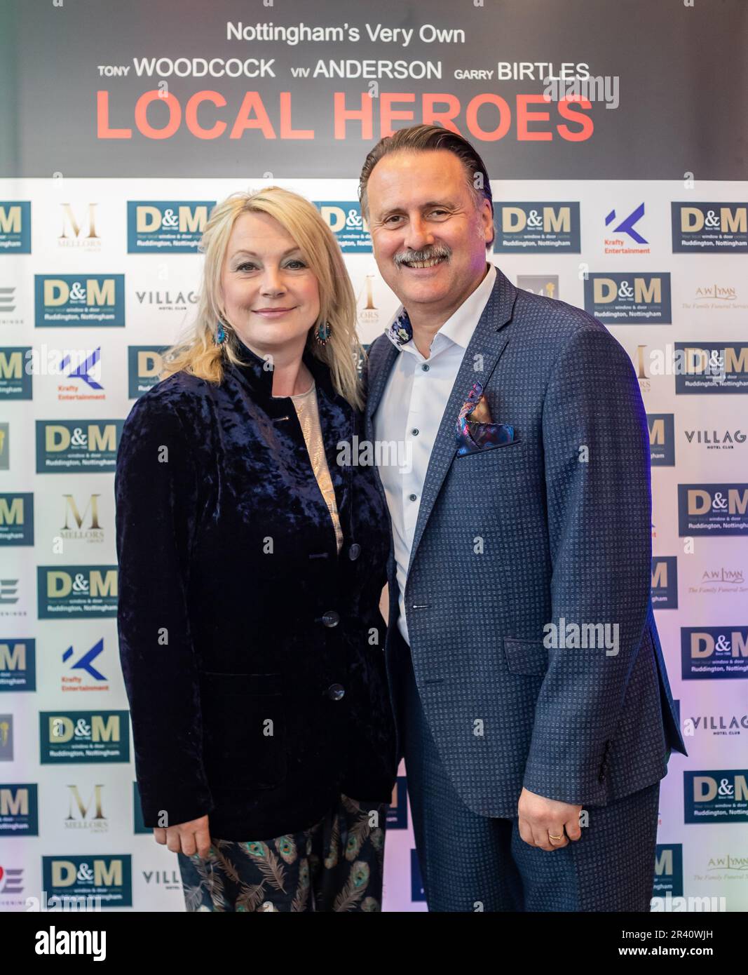 Wendy-Turner Webster and Gary Webster during the World Premiere of the ...