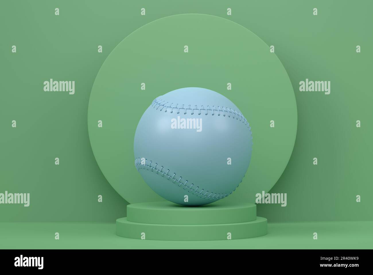 Football ball on cylinder podium with steps on monochrome background ...