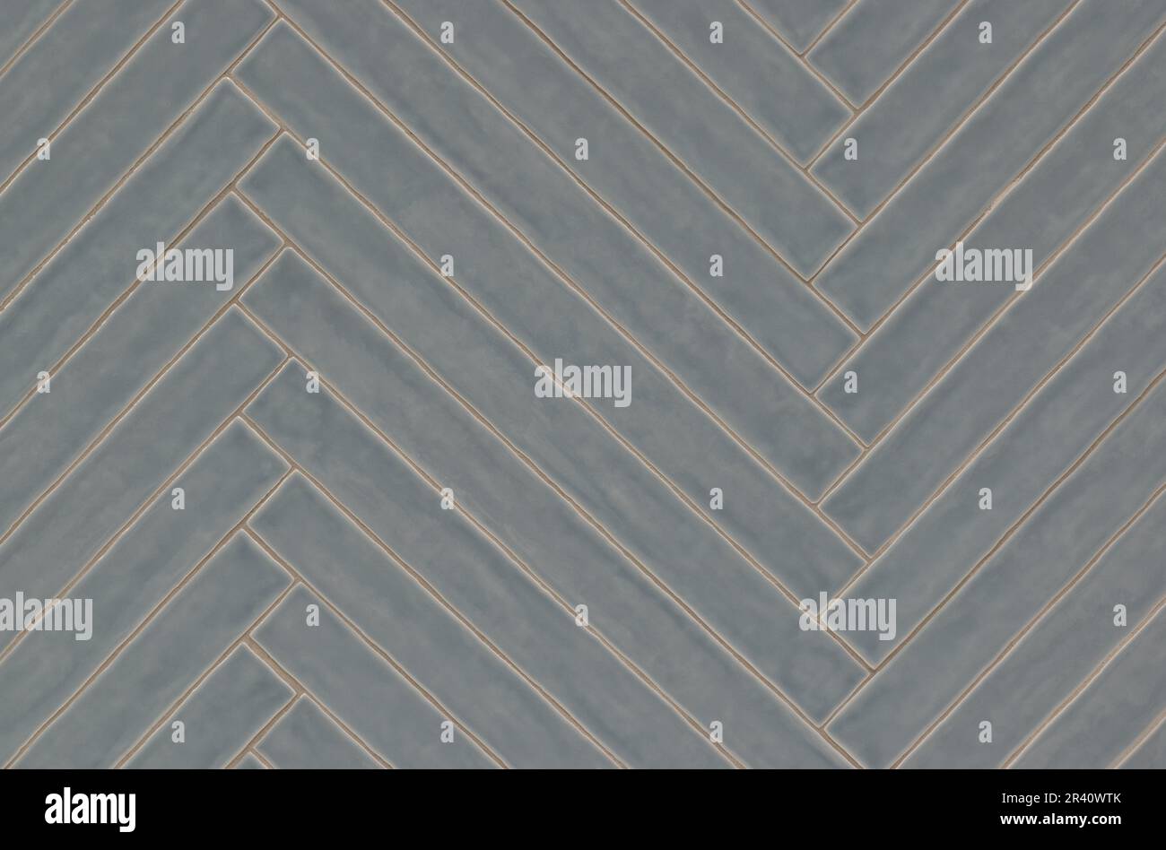 Long blue gray tile pattern with light glaze finish, diagonal pattern ...