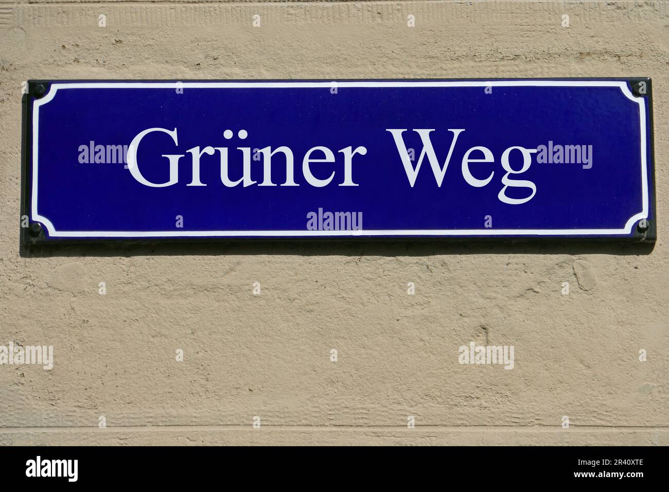 Gruener weg hi-res stock photography and images - Alamy