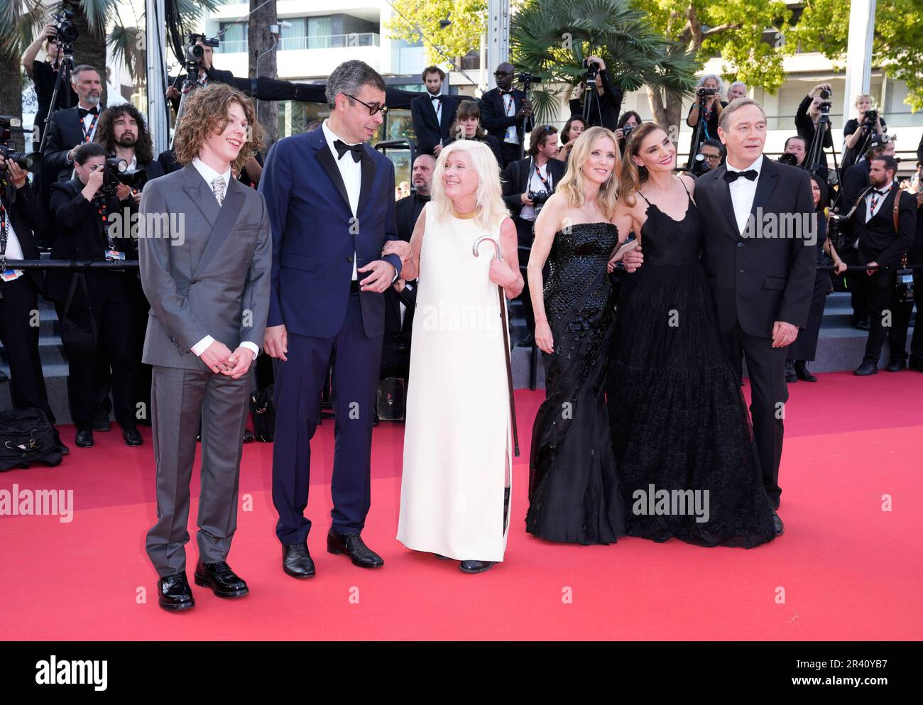Samuel Kircher, from left, producer Said Ben Said, director Catherine ...
