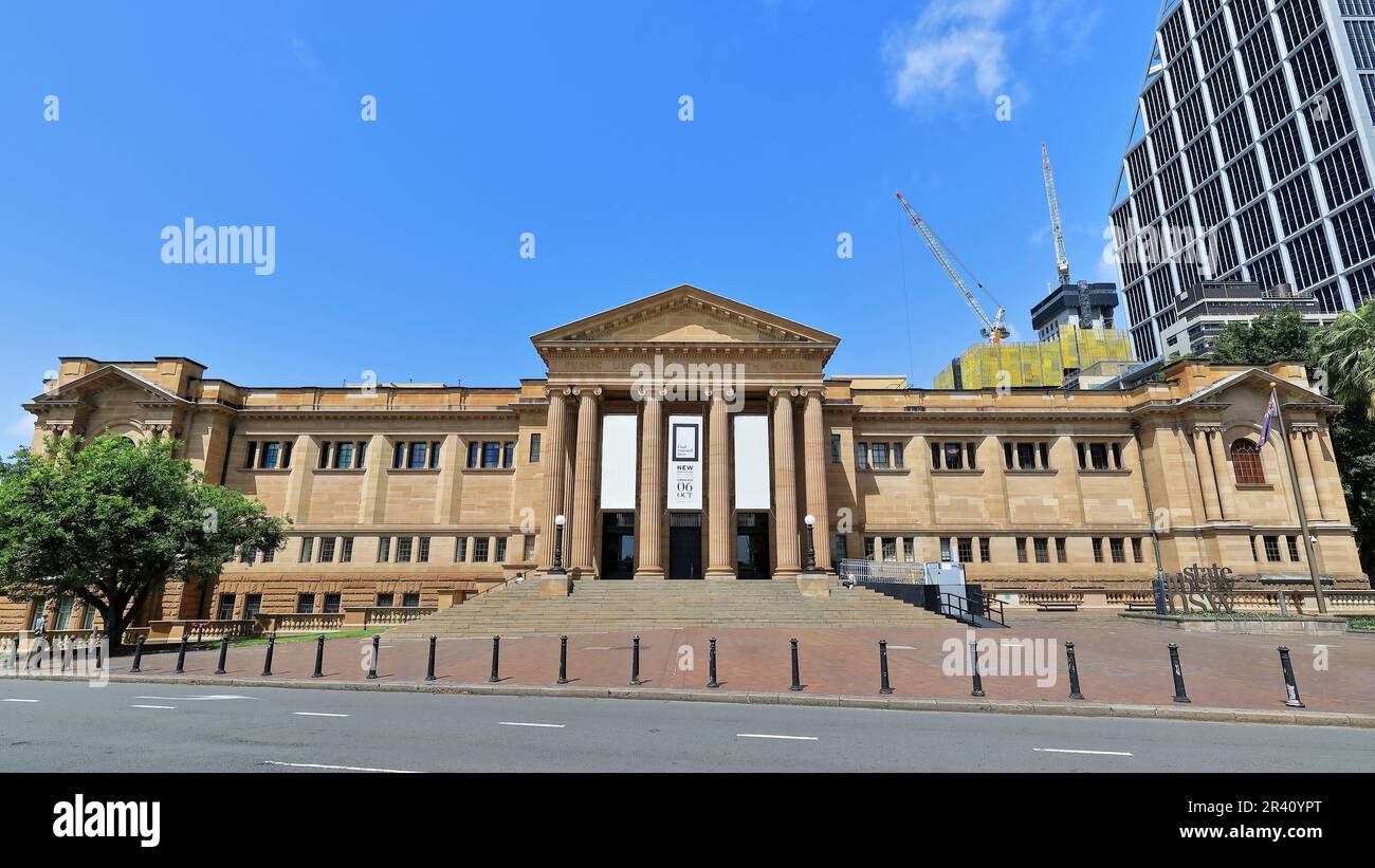 658 North facing facade of the State Library of New South Wales ...