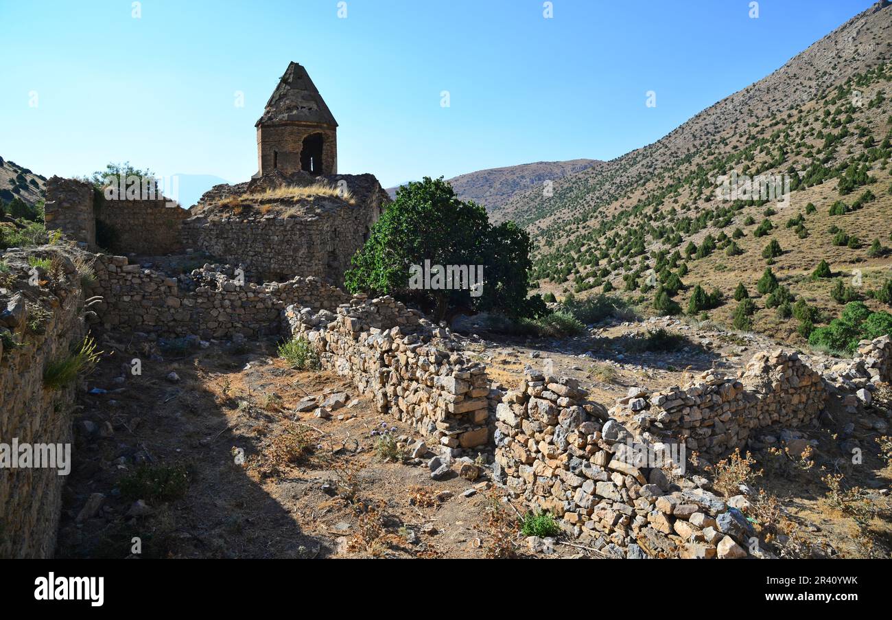 Located in Van, Turkey, Garmravank Monastery was built in the 10th ...