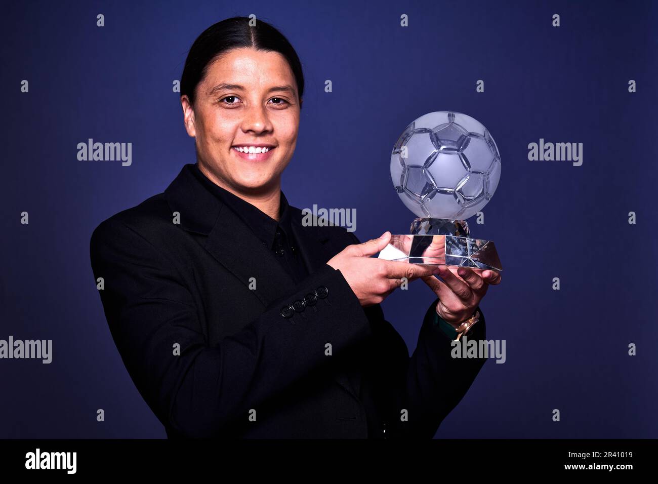 Sam kerr footballer of the year 2023 hi-res stock photography and ...