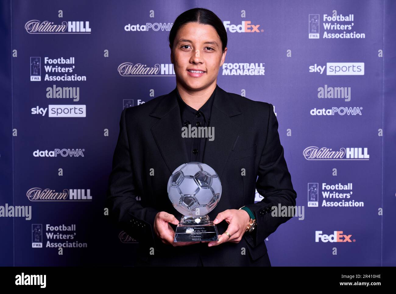 Sam kerr footballer of the year 2023 hi-res stock photography and ...