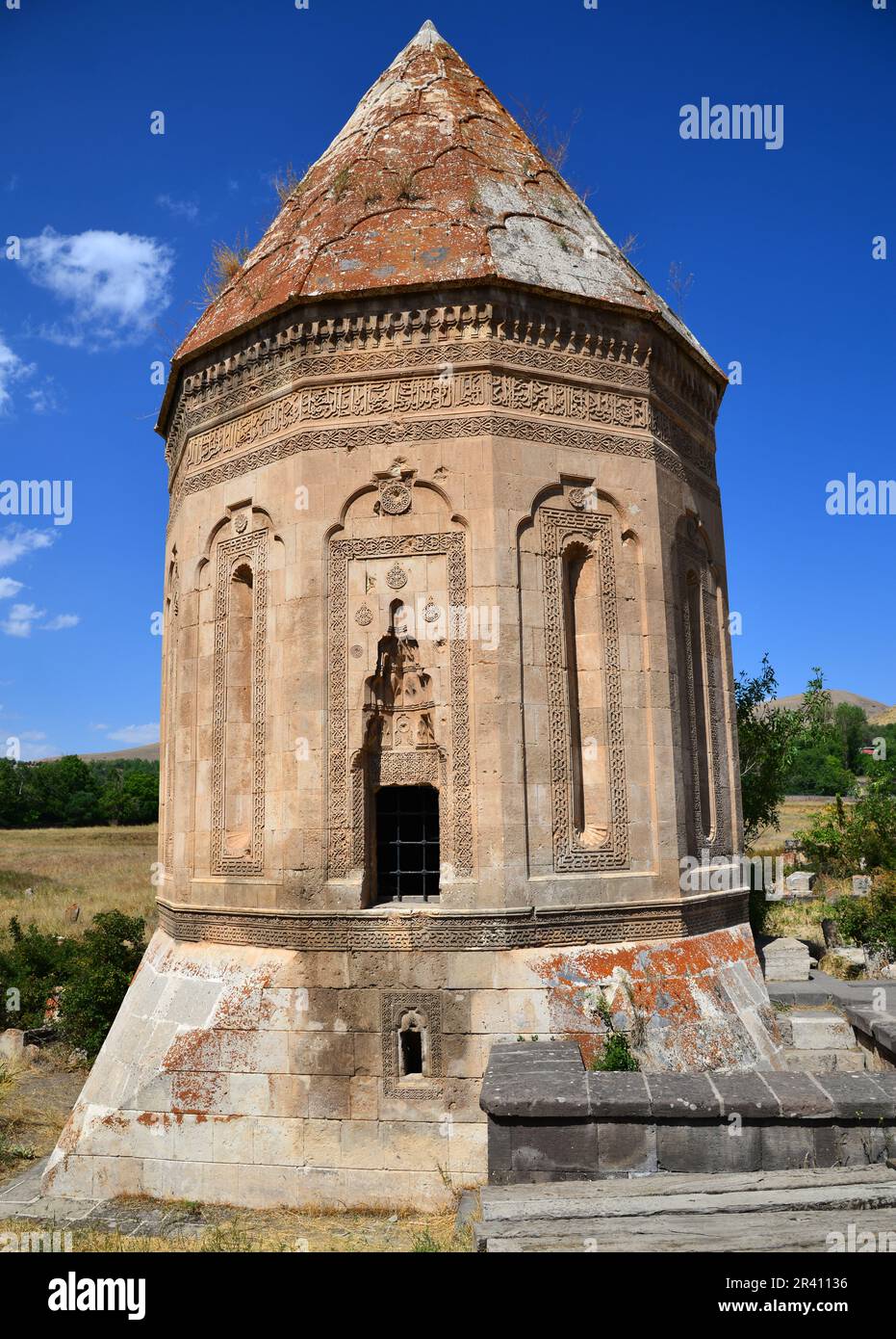 Halime Hatun Vault is a Seljuk mausoleum located in the Gevas district ...