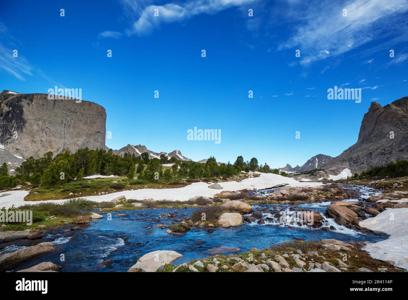 Wind river range Stock Photo - Alamy