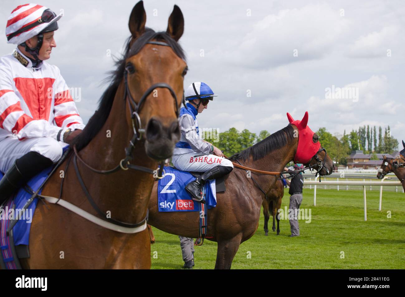 Jockey Duan Fentiman on Dark Jedi at York Races Stock Photo - Alamy