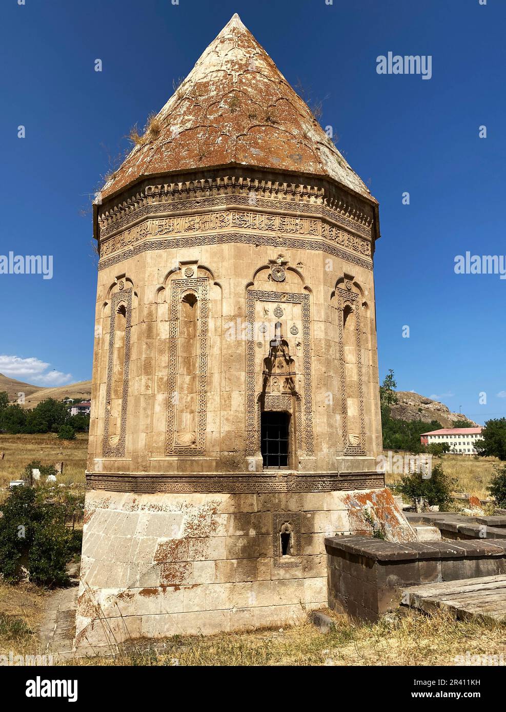 Halime Hatun Vault is a Seljuk mausoleum located in the Gevas district ...