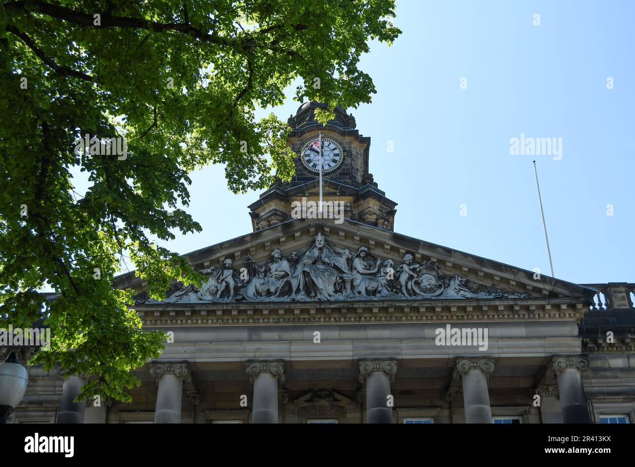 Lancaster town hall Stock Photo - Alamy