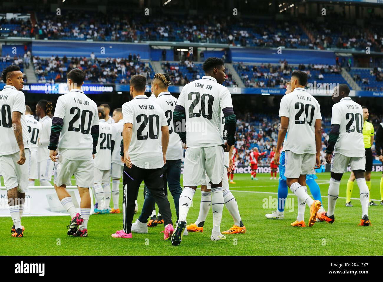 Madrid, Spain. 24th May, 2023. Real Madrid team group (Real) Football ...