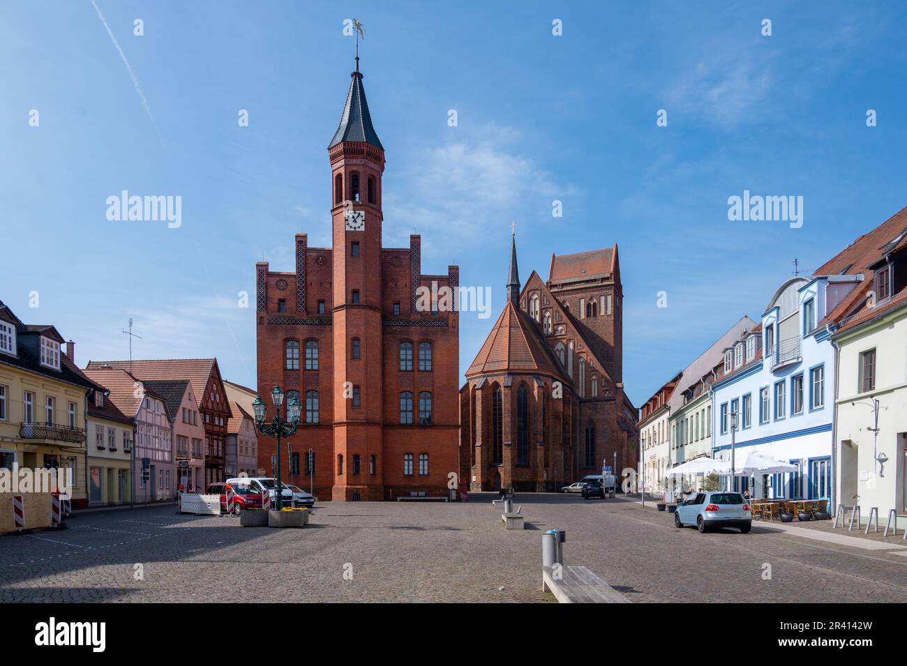 The city Perleberg in Germany Stock Photo - Alamy