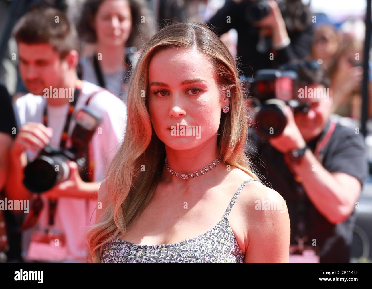 Cannes, France, 25th May, 2023. Brie Larson on the red carpet for the ...