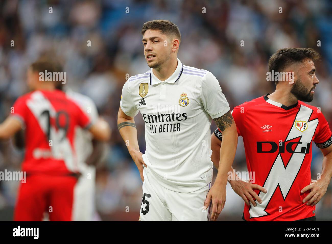 Madrid, Spain. 24th May, 2023. Fade Valverde (Real) Football/Soccer ...