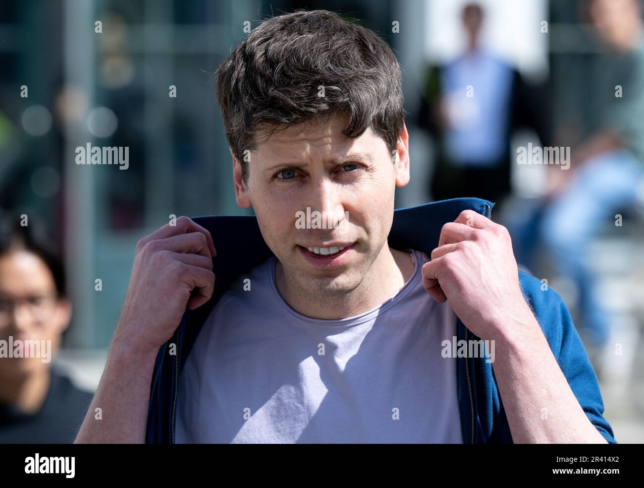 Munich, Germany. 25th May, 2023. Sam Altman, chief executive officer ...