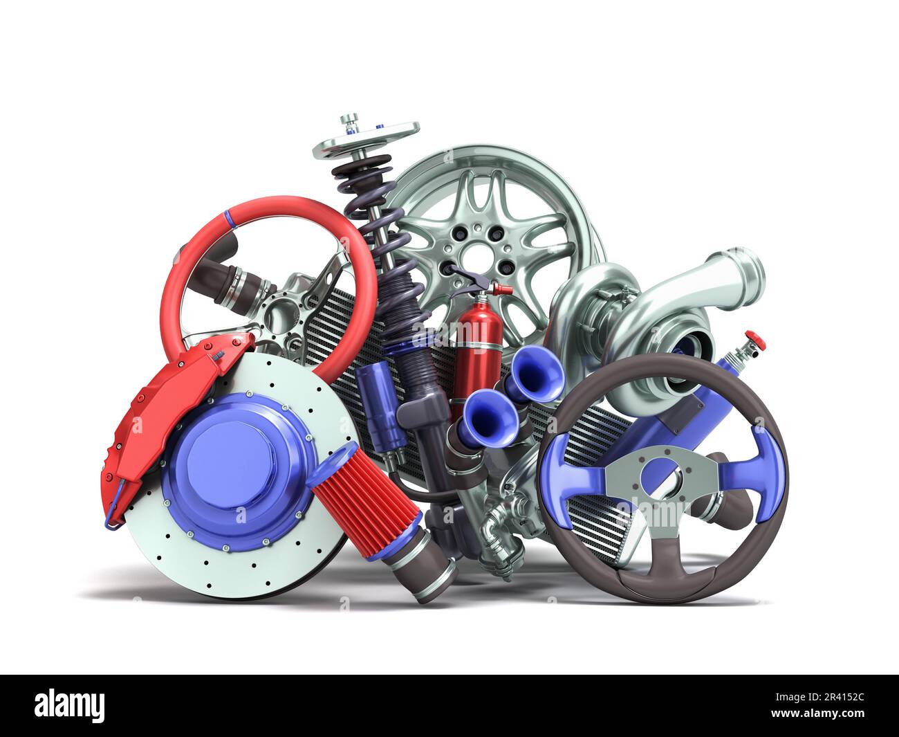 Auto spare parts 3d hi-res stock photography and images - Alamy