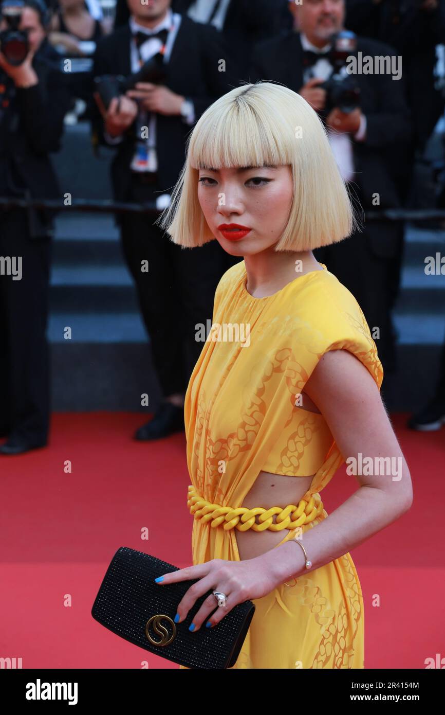 Cannes, France, 25th May, 2023. Aoi Yamada on the red carpet for the ...