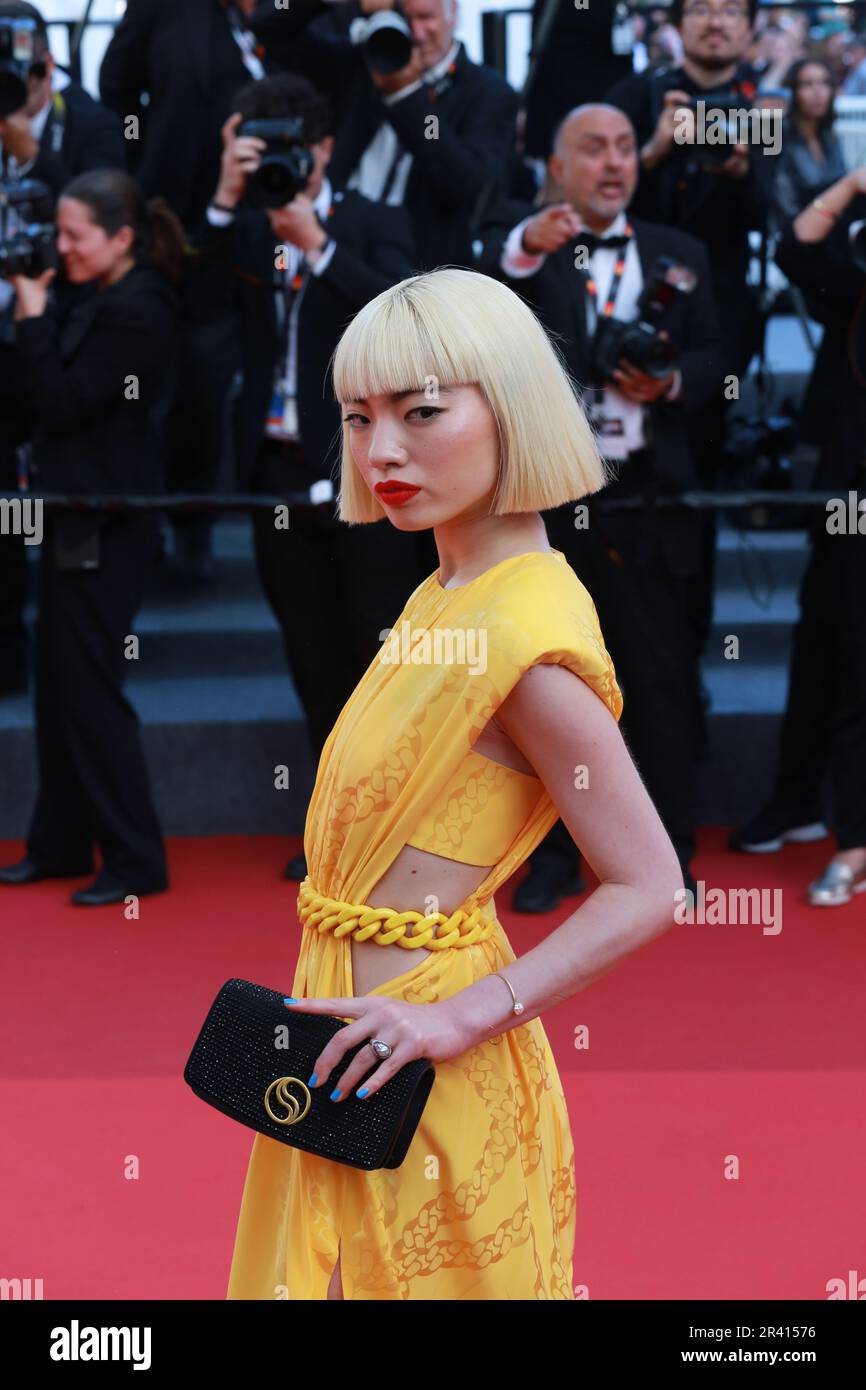Cannes, France, 25th May, 2023. Aoi Yamada on the red carpet for the ...