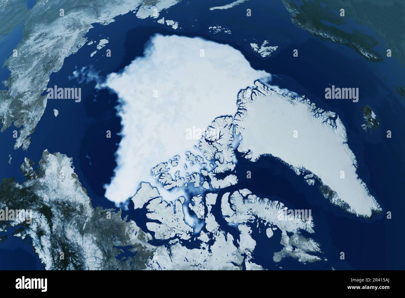 North antarctica satellite image hi-res stock photography and images ...