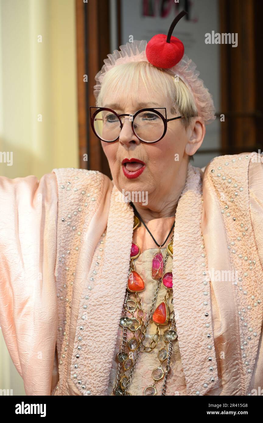 London, England, UK. 25th May, 2023. Su Pollard attends the Opening ...