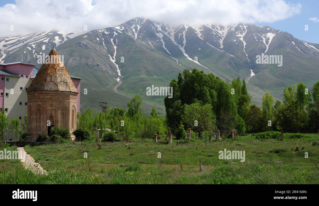 Halime Hatun Vault is a Seljuk mausoleum located in the Gevas district ...