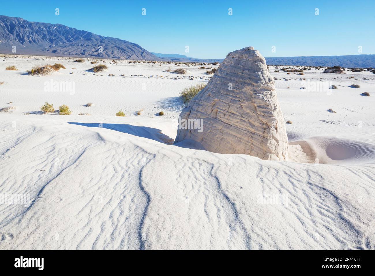White sand dunes in Mexico Stock Photo - Alamy