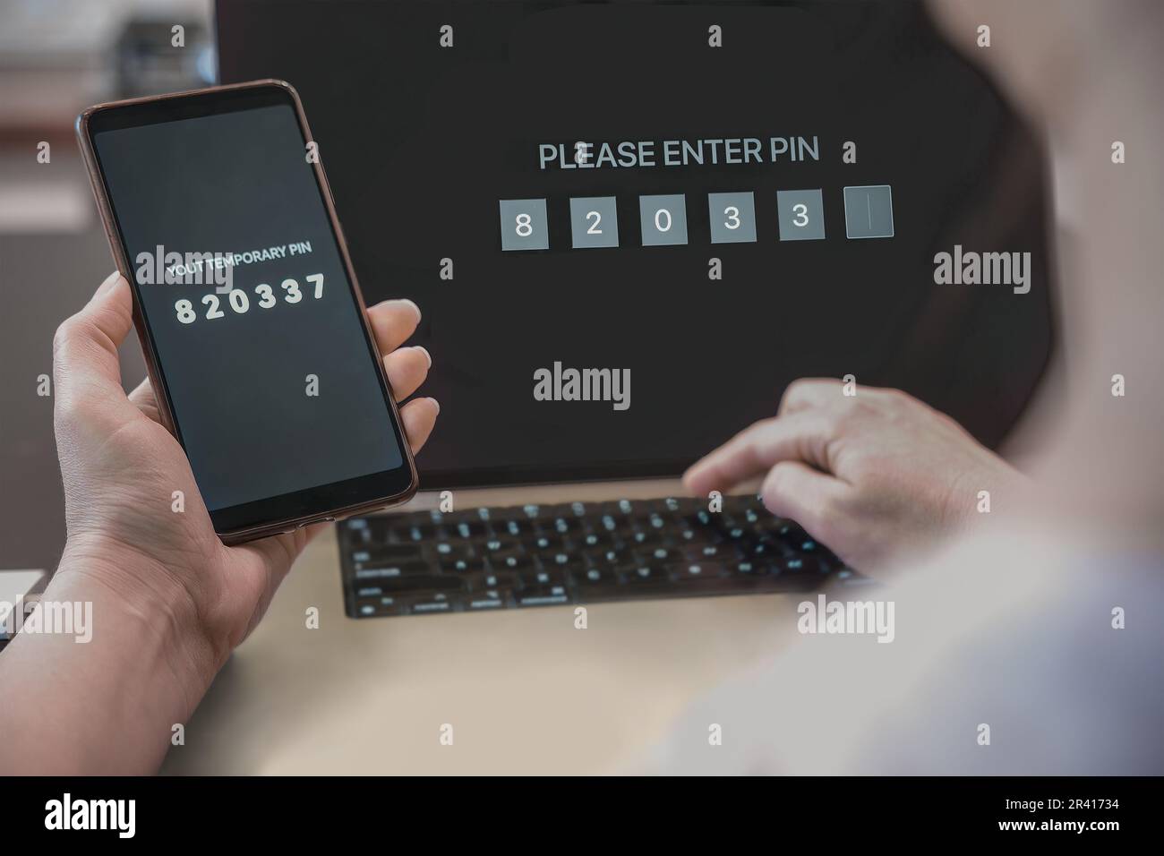 Multi factor authentication hi-res stock photography and images - Alamy