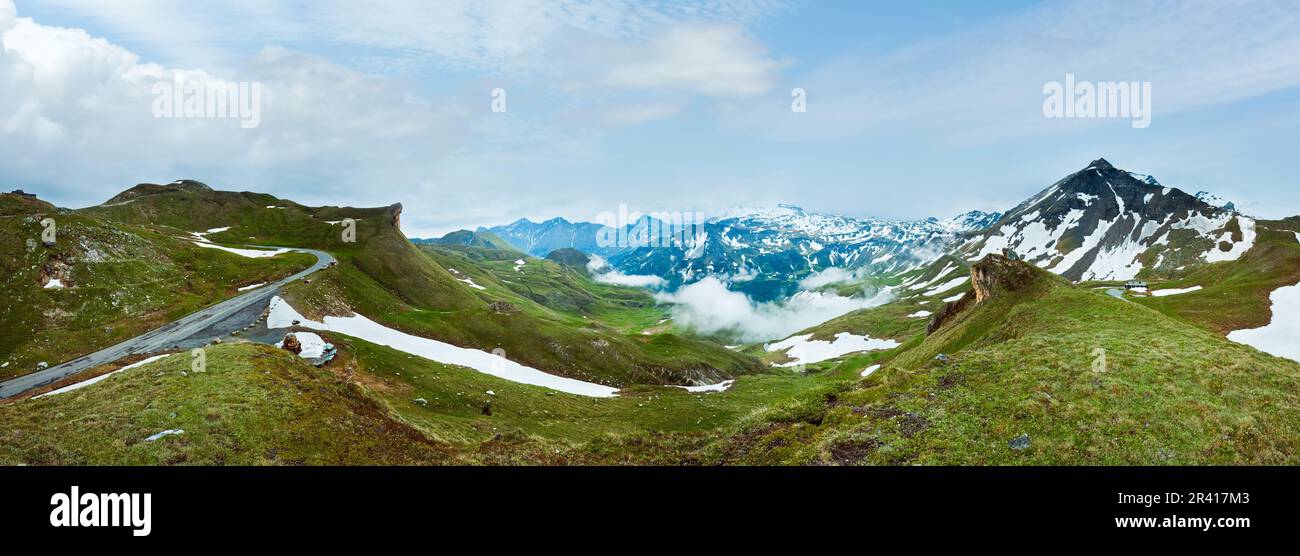 Alps view from grossglockner hi-res stock photography and images - Alamy