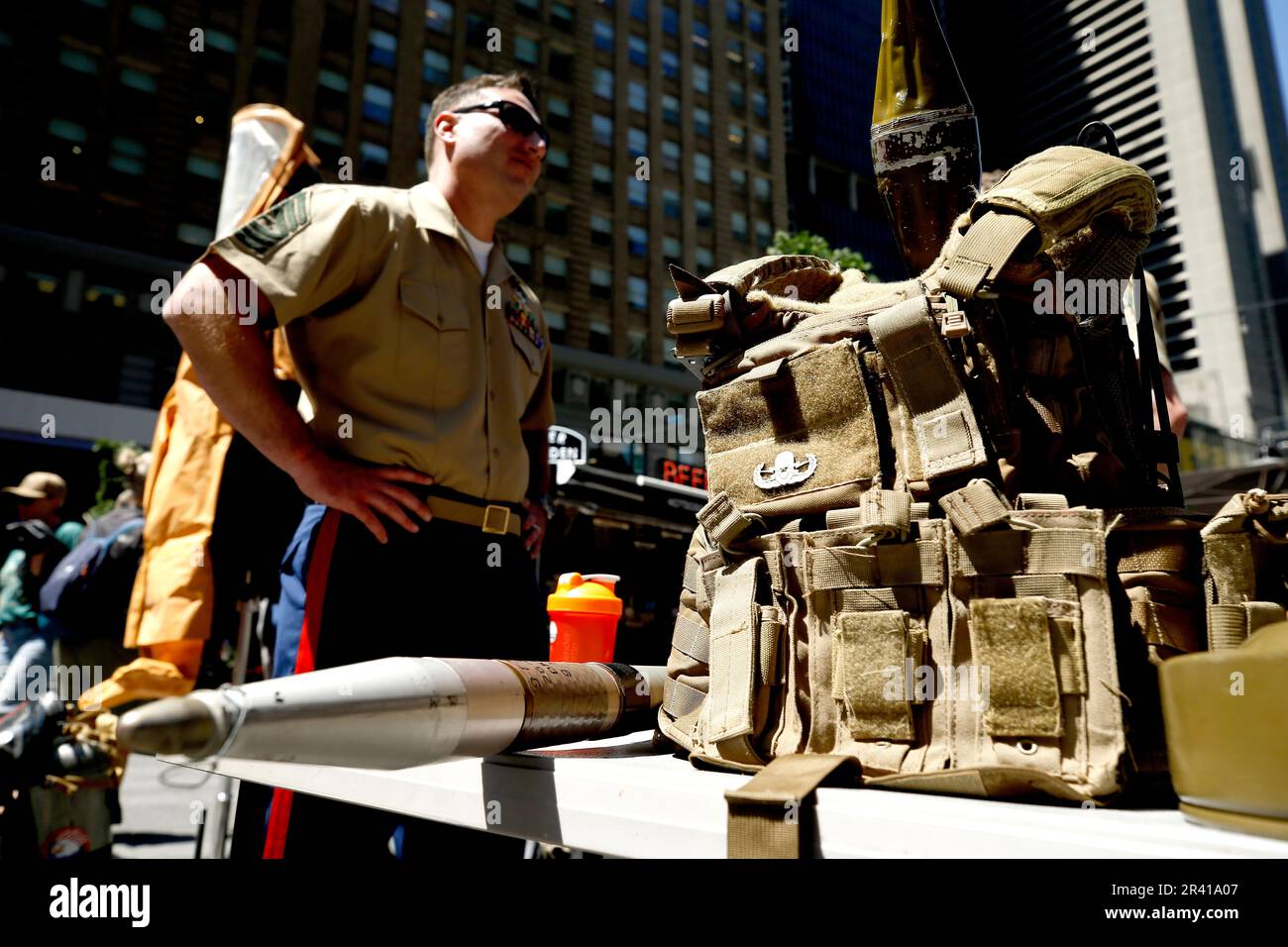 New York City, USA. 25th May, 2023. Memebers of the Chemical Biological ...