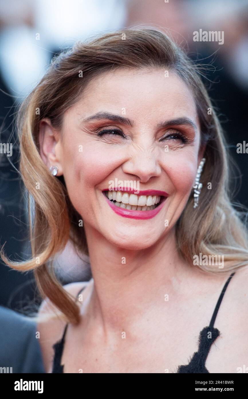Cannes, France. 25th May, 2023. Clotilde Courau attending the L'Ete ...