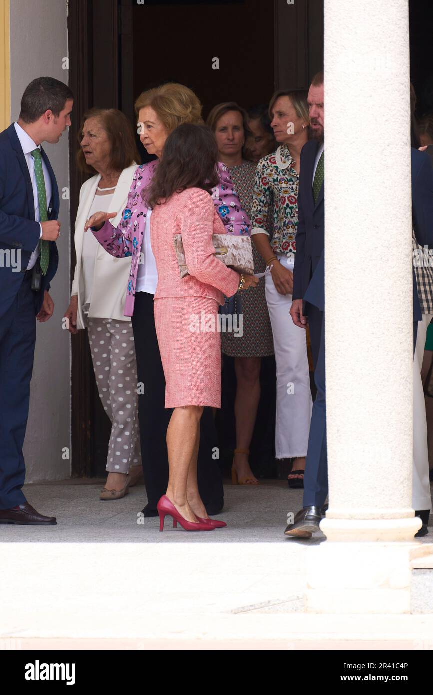 Aravaca. Spain. 20230525, The former Queen Sofia, Paloma Rocasolano ...