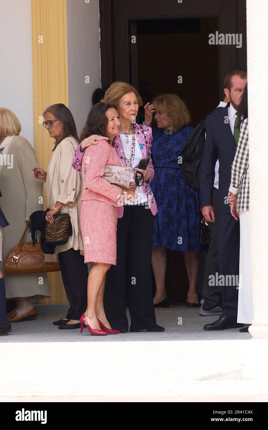 Aravaca. Spain. 20230525, The former Queen Sofia, Paloma Rocasolano ...