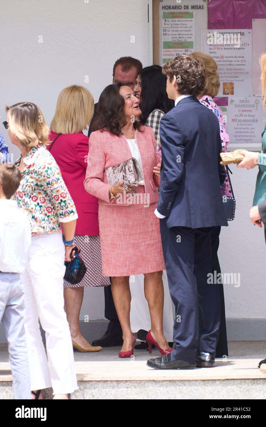 Aravaca. Spain. 20230525, The former Queen Sofia, Paloma Rocasolano ...